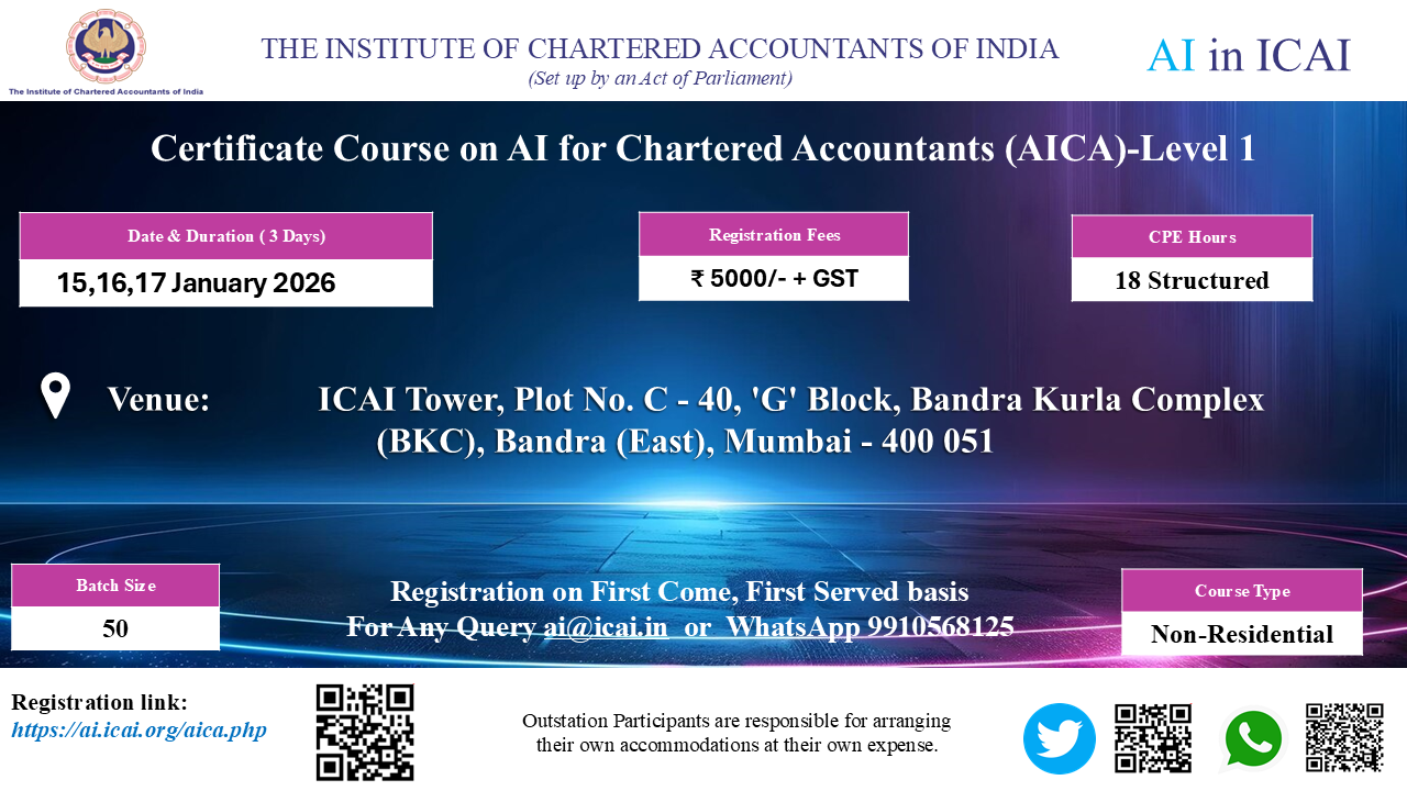 AI in ICAI